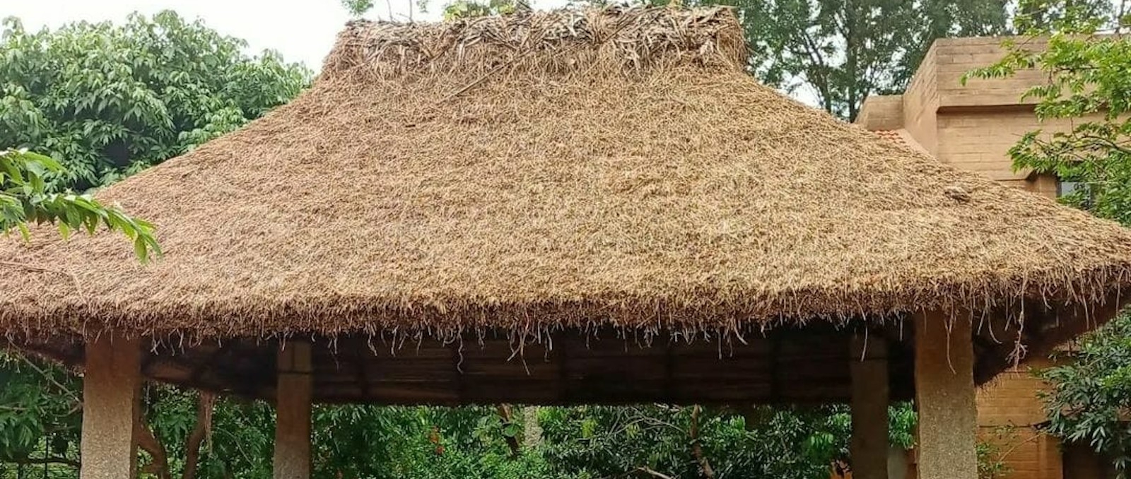 Thatch roof construction | Bhoomi Network